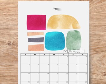 Printable Calendar 2023, Wall Calendar, Minimalist 2023, Monthly ...
