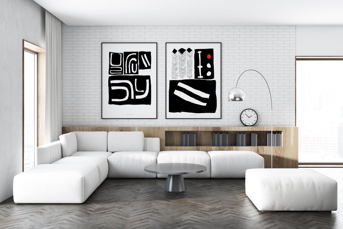 Wall Art Set, Set of 2 Prints - Etsy