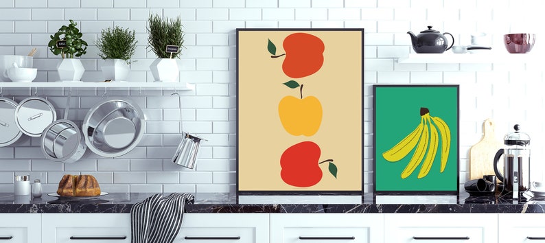 Printable Kitchen Wall Art, Minimalist Kitchen Poster - Etsy