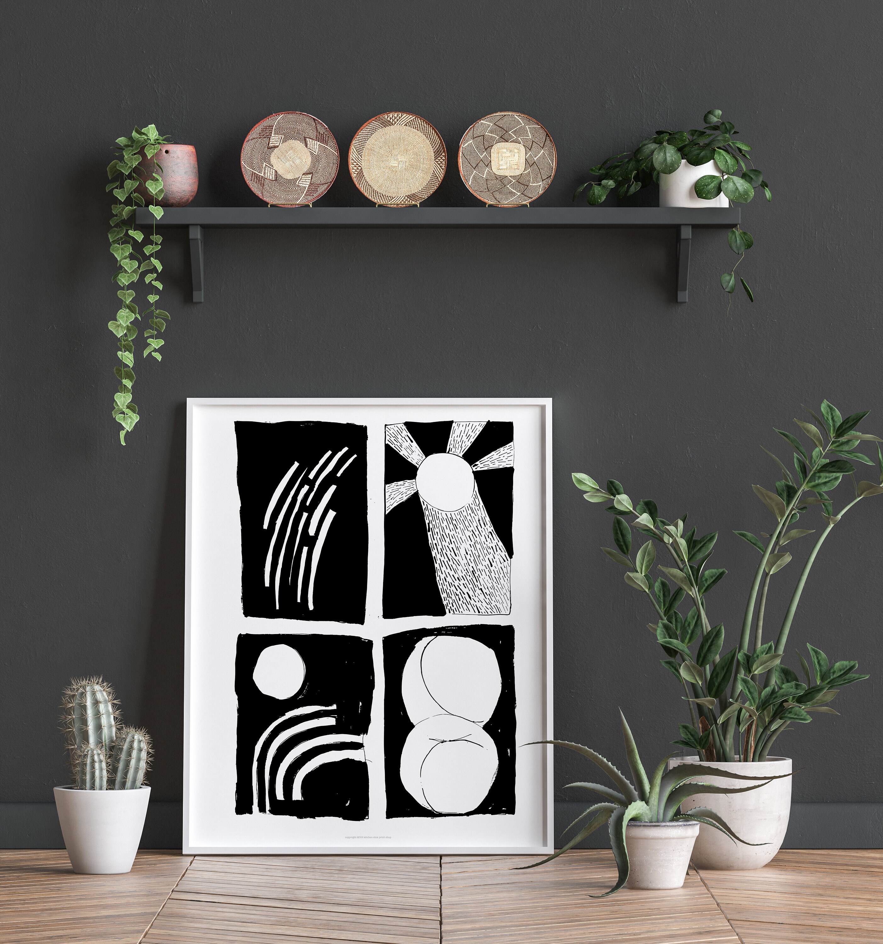 Large Abstract Art Print, Extra Large Modern Art Print - Etsy