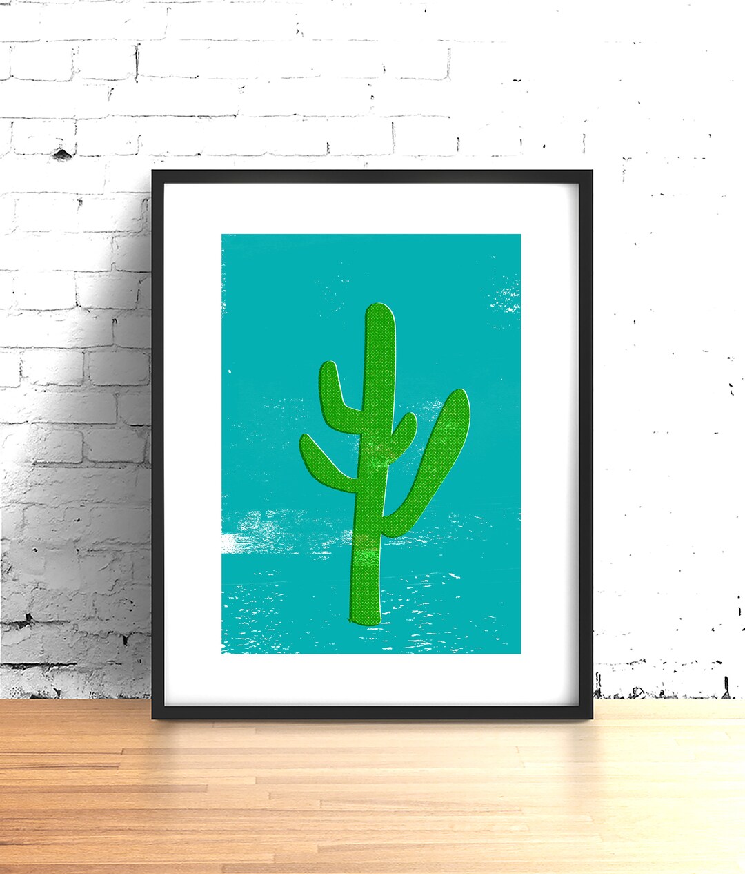 Digital Cactus Art Print, Botanical Print - Etsy