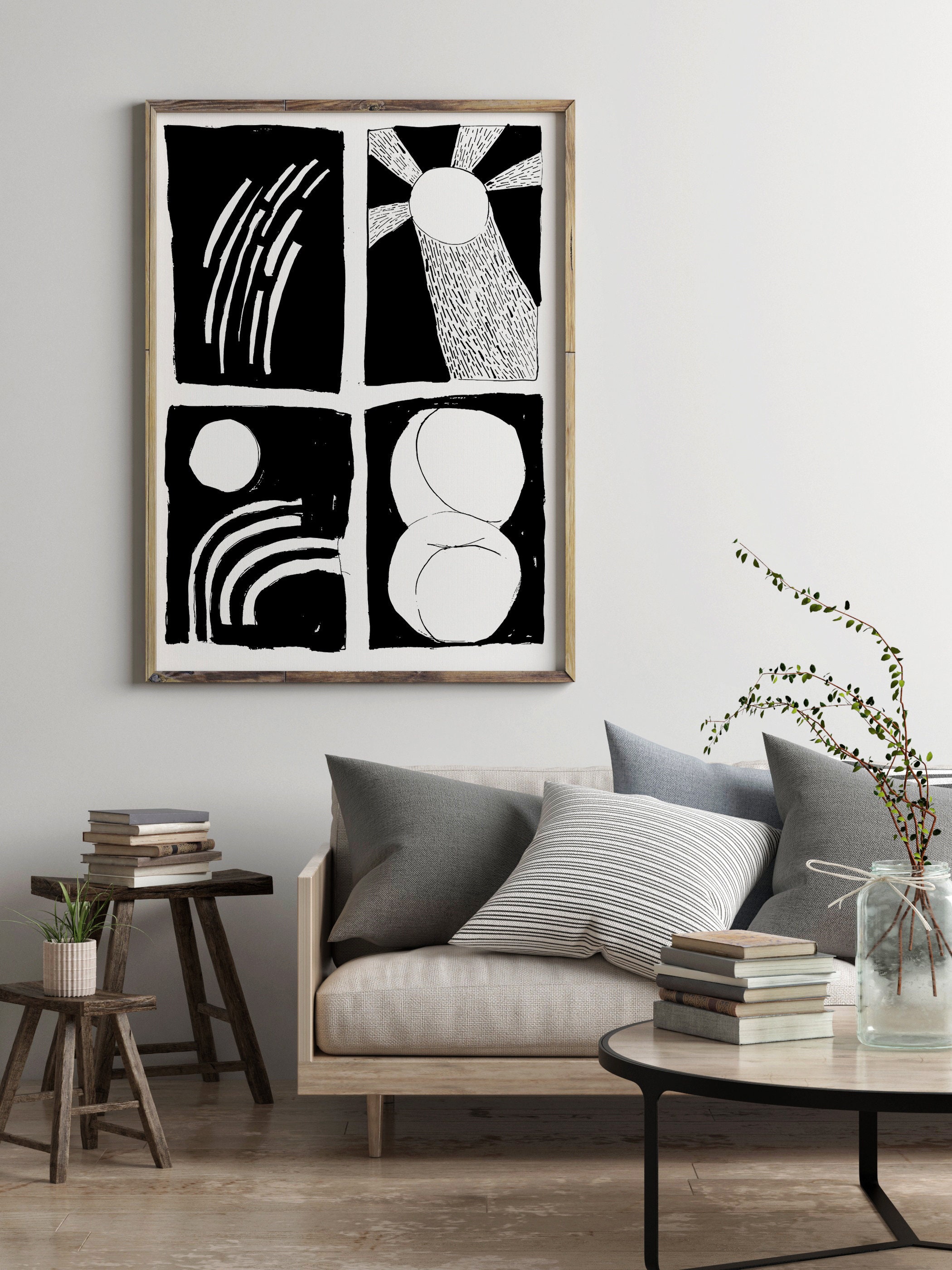 Large Abstract Art Print, Extra Large Modern Art Print - Etsy