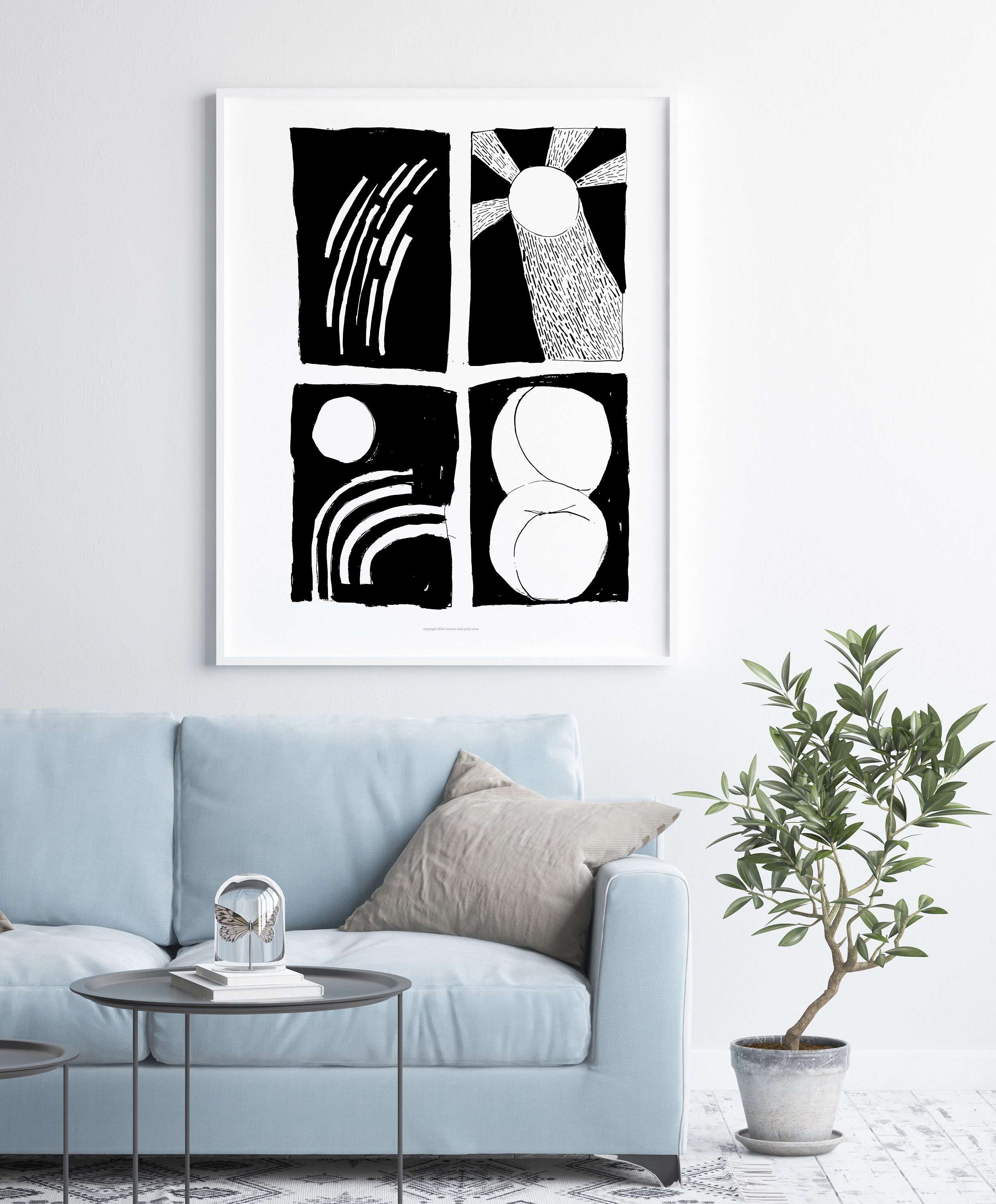 Large Abstract Art Print, Extra Large Modern Art Print - Etsy
