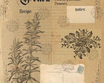 WITCH GRIMOIRE PAGES Book of Shadows Printable Set of 3 Pages - Etsy