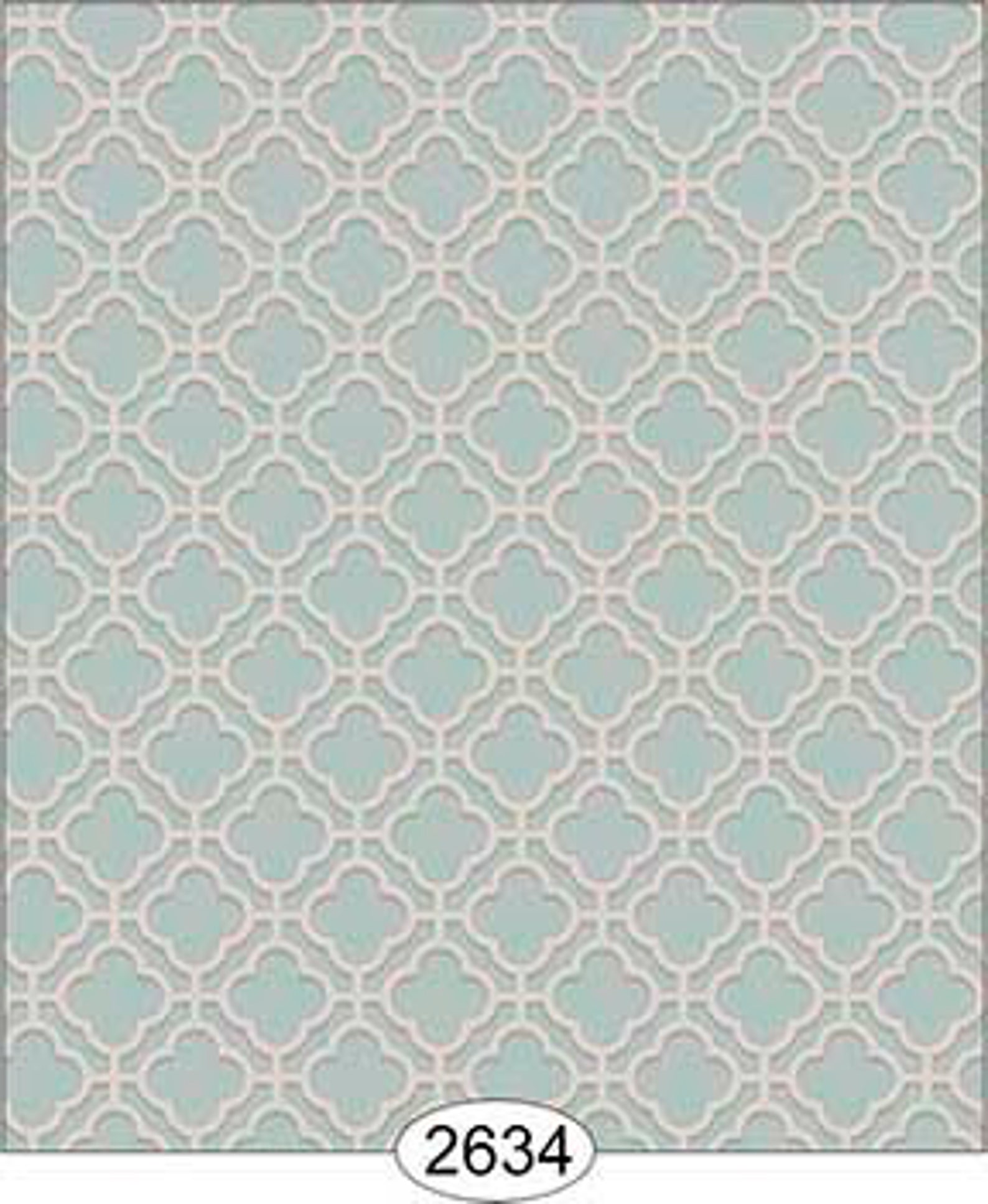 Rose Hill - Lattice Dollhouse Miniature Wallpaper - Multiple Colorways ...