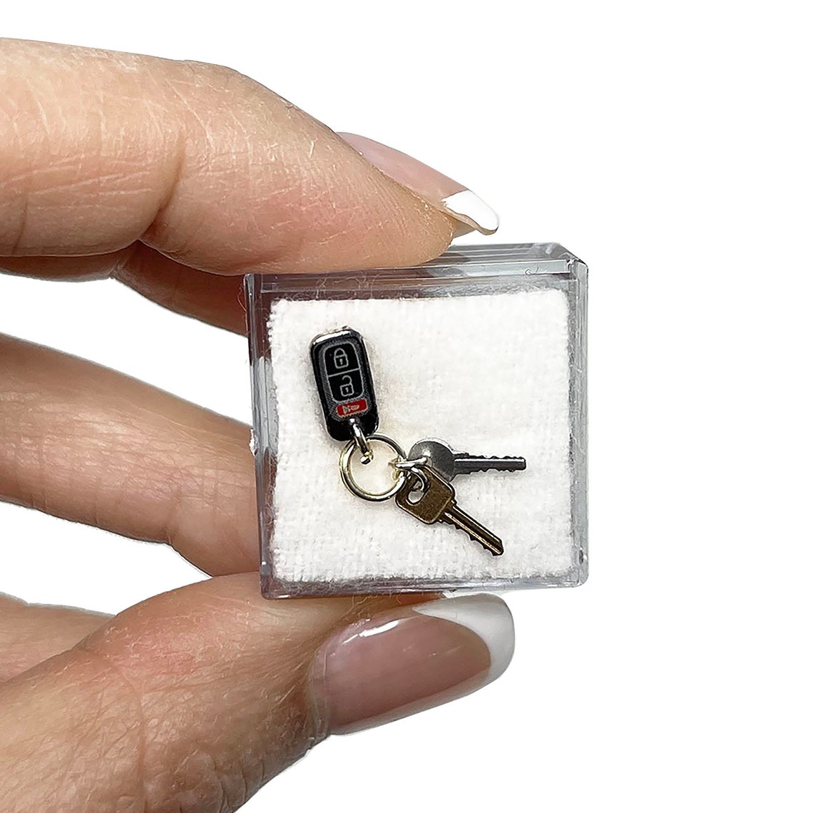 1/6 or 1:12 Dollhouse Miniature Modern Key Chain With Car Fob - Etsy