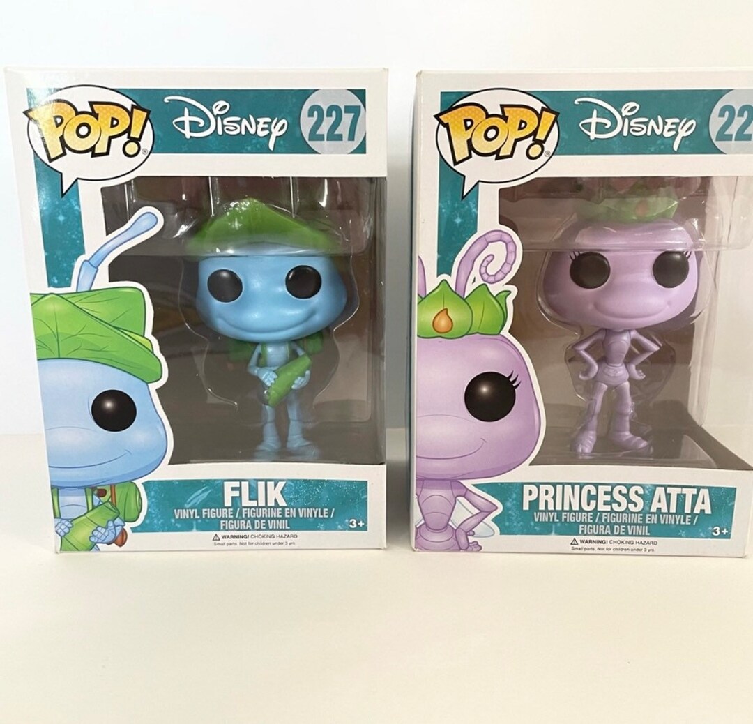 Disney Pixar A Bugs Life Flik and Princess Atta Funko POP - Etsy