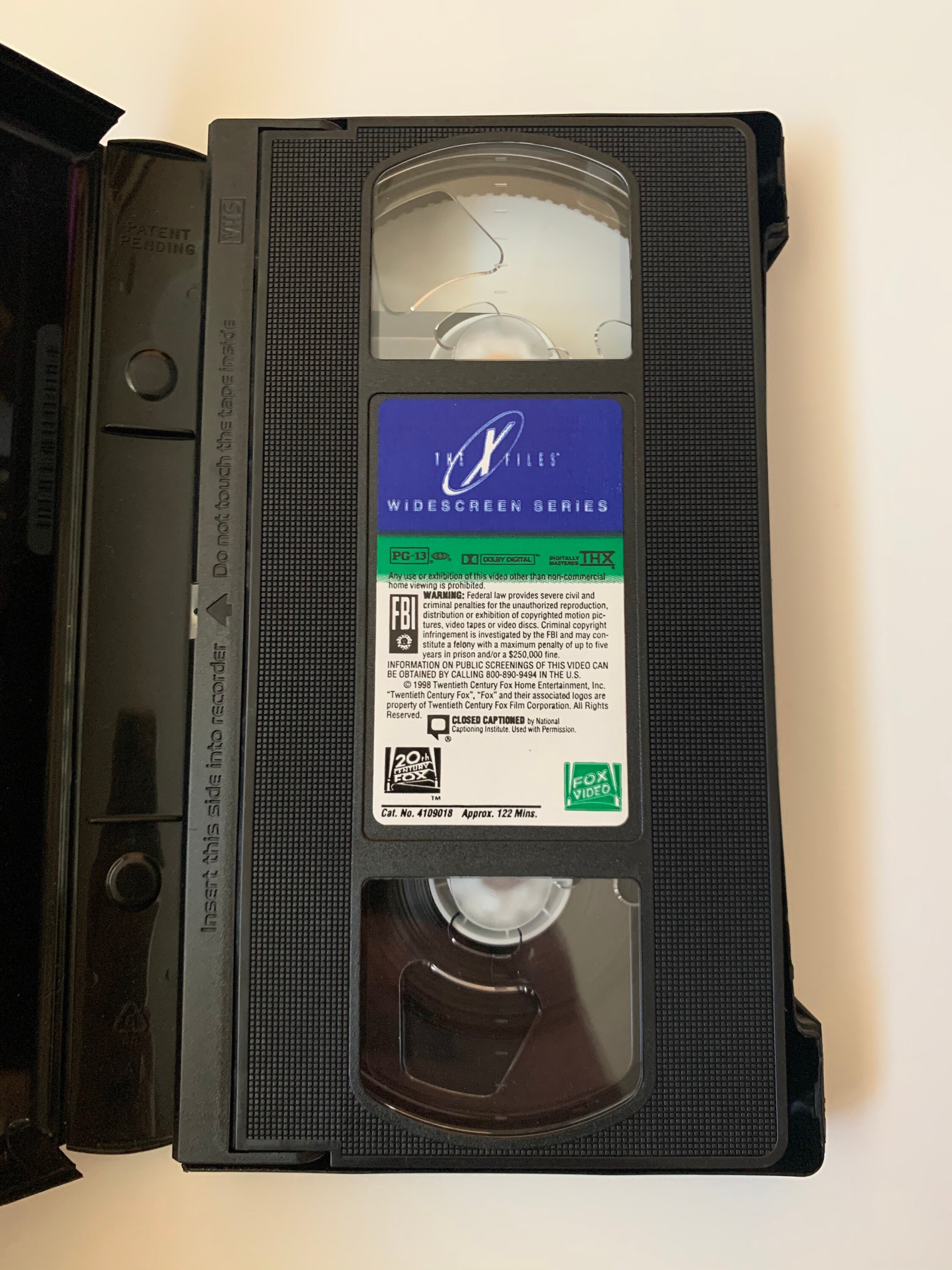 The X-files VHS Movie 1998 - Etsy