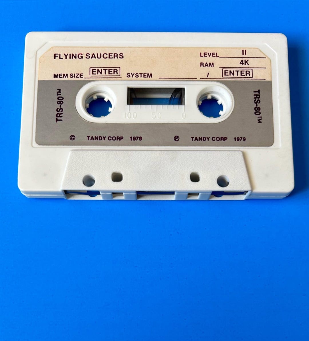 Vintage TRS-80 Flying Saucers Cassette Game • 1979 Tandy Computer - Etsy