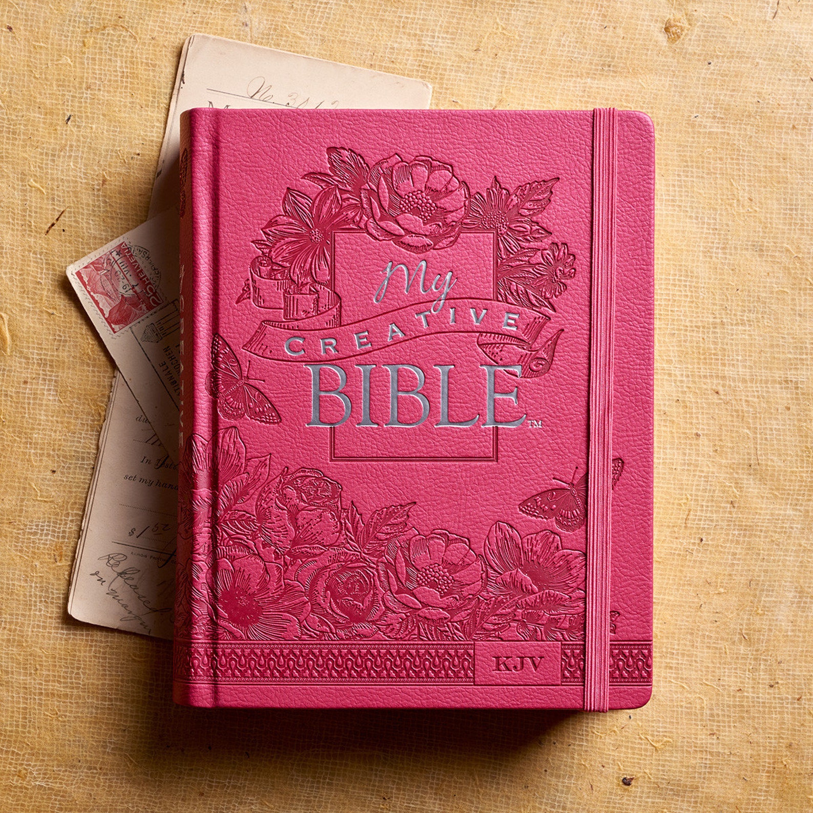 Journaling Bibles Pink Journaling Bible Creative Journaling Bible Gift ...