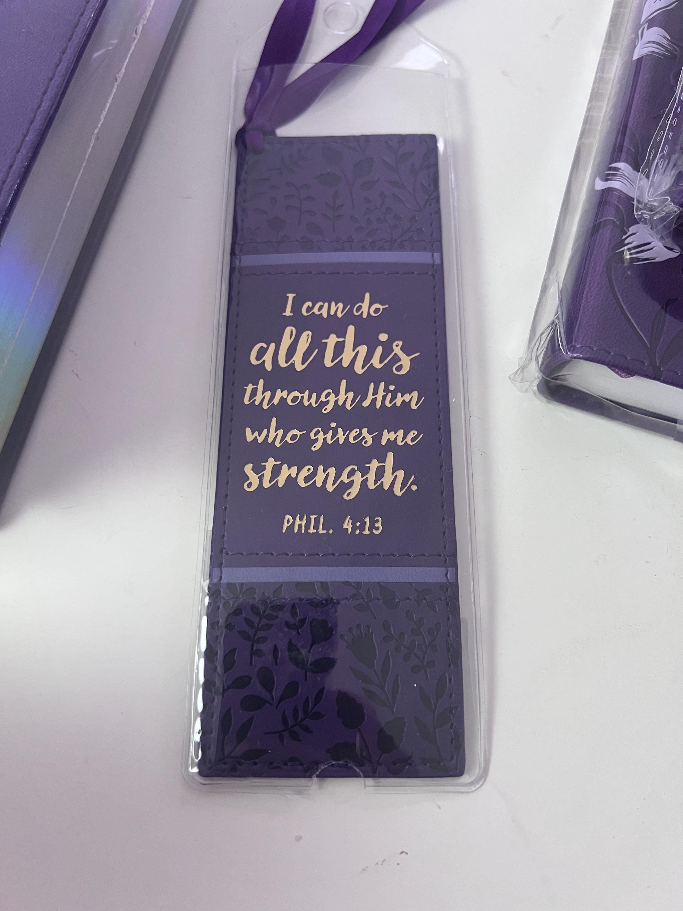 Bible Study Gift Bundle for Her, Purple and Gold Theme, Includes My ...