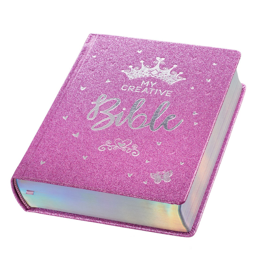 ESV Journaling Bible for Girls - My Creative Bible in Purple Glitter ...