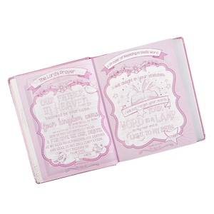 My Creative Bible for Girls - Pastel Pink Hardcover Journaling Bible in ...