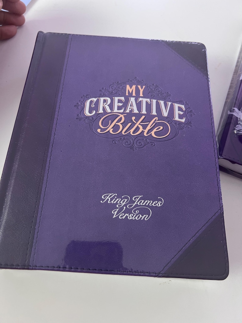 Bible Study Gift Bundle for Her, Purple and Gold Theme, Includes My ...
