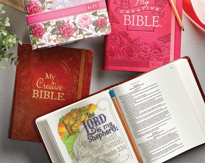 KJV Coloring Bibles for Illustrated Faith Journaling - My Creative ...