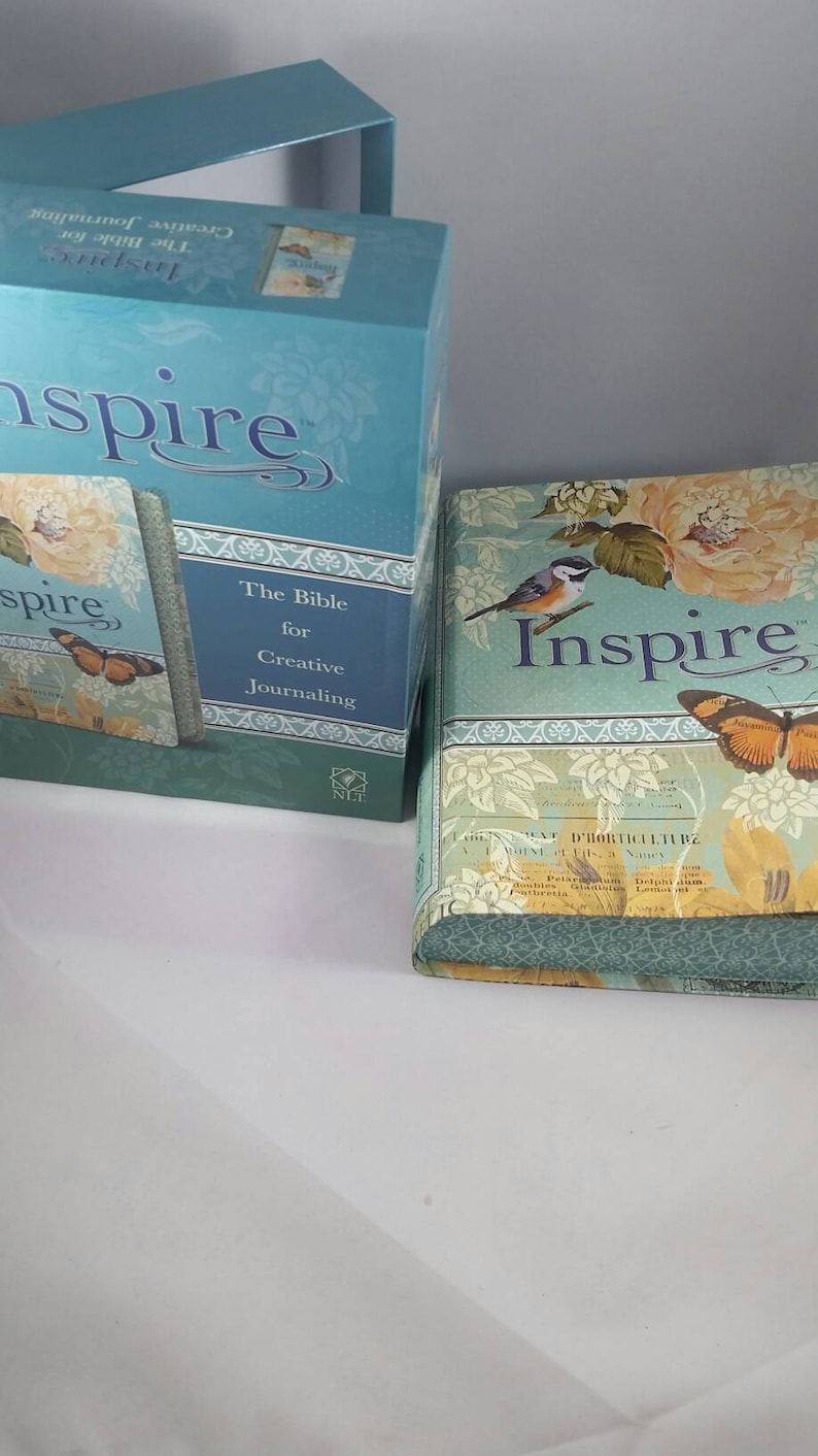 Inspire Journaling Bible - Various Covers Available Including Floral ...