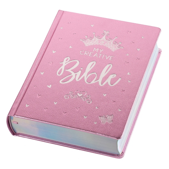 My Creative Bible for Girls Pastel Pink Hardcover Journaling | Etsy