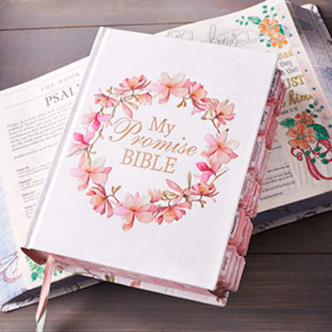 KJV My Promise Bible - Journaling Bible in Hardcover Pink - Comes With ...