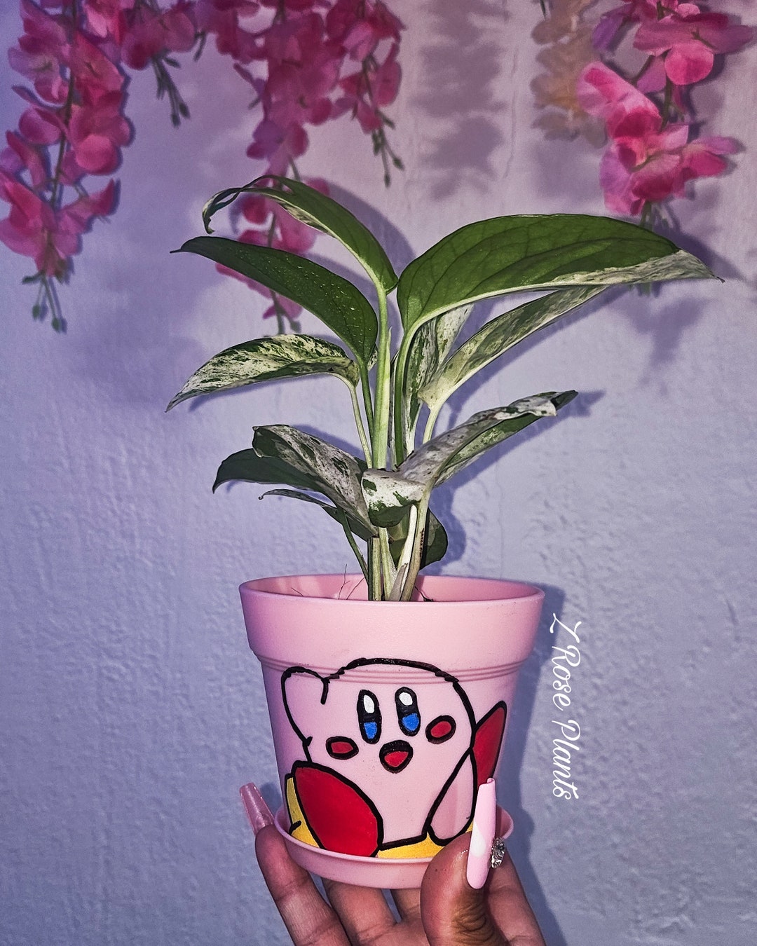 Happy Kirby Small Planter Pot - Etsy