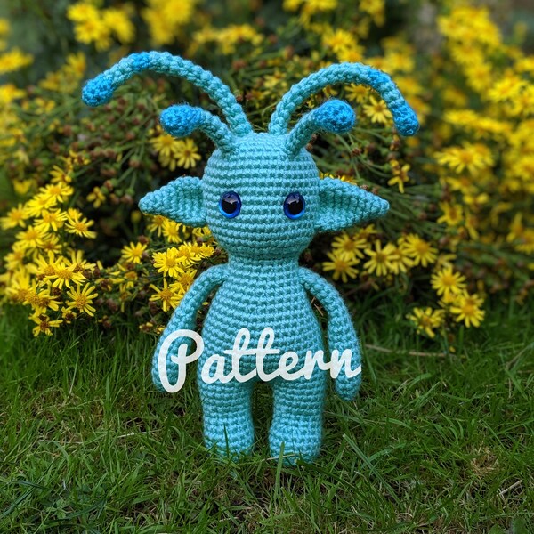 Crochet Space Alien - Etsy