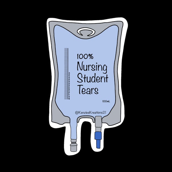 Nursing Student Tears Svg - Etsy