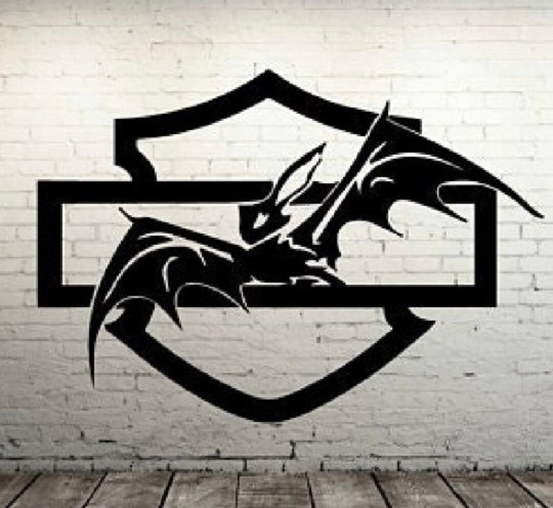 SG Batwing Motorcycle Decal - Etsy