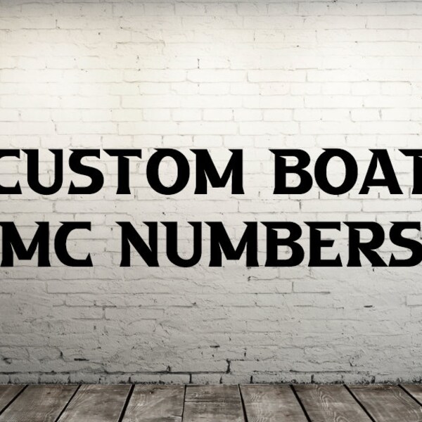 Shop Boat Decals Online - Etsy