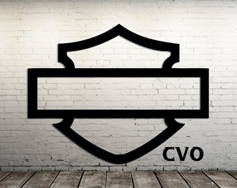 Motorcycle Bar Shield Decal - Etsy