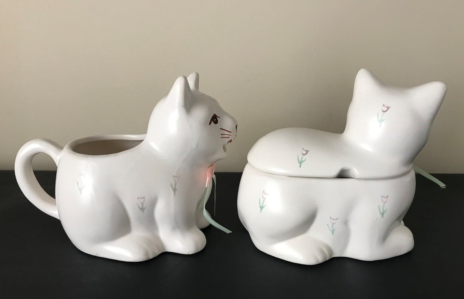 Vintage Cat Creamer and Sugar/Summit Collection Cat Creamer - Etsy.de