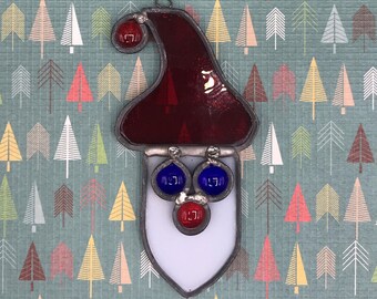 Stained Glass Elf - Etsy