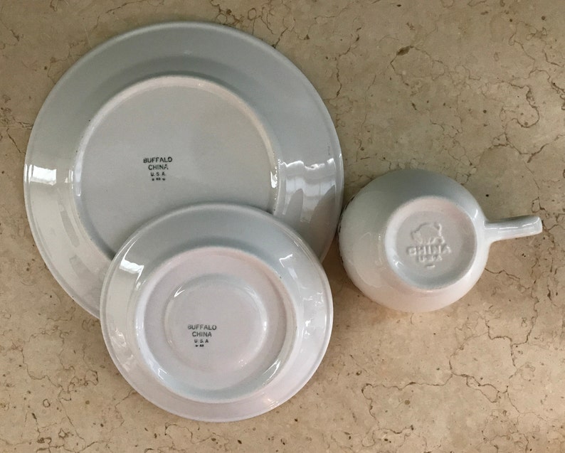 Rare Vintage Buffalo China USA Restaurantware/buffalo China - Etsy