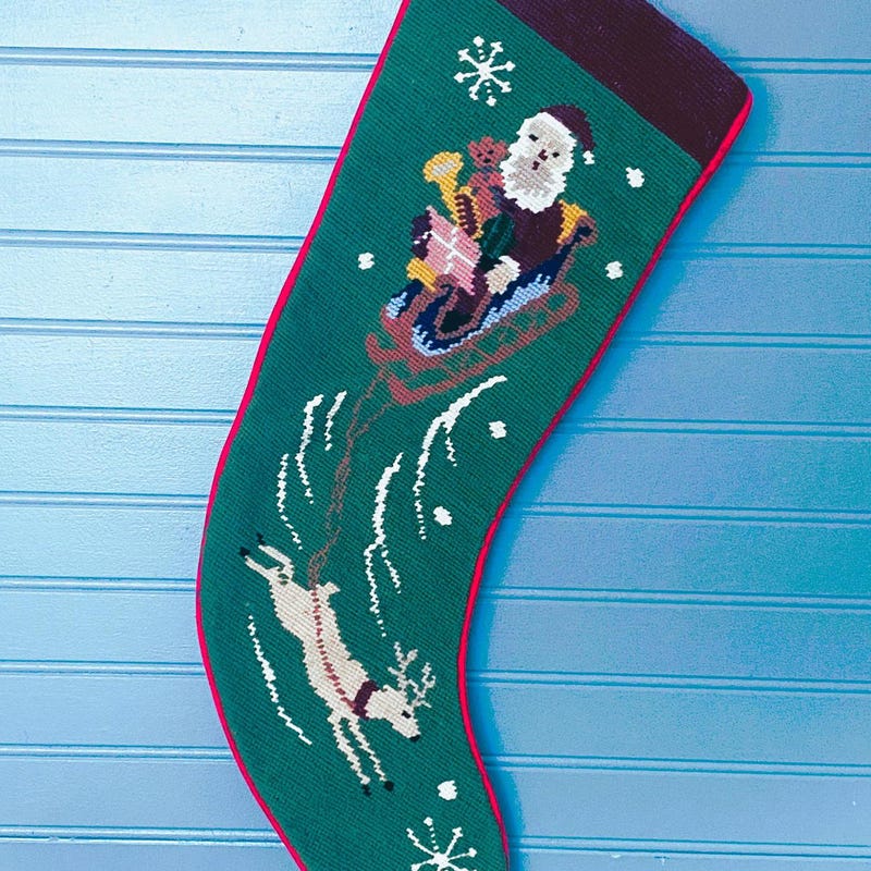 Needlepoint Stocking - Etsy