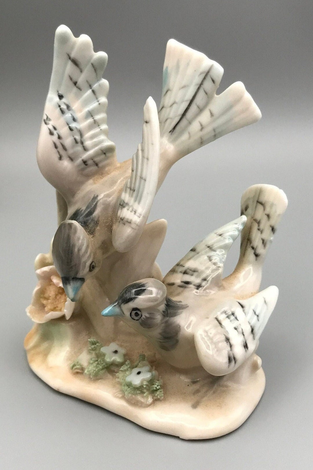 Vintage Ardalt Blue Jay Figurine/lenwile China/blue Jay 6185/vintage ...