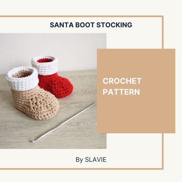 Crochet Boot Pattern - Etsy