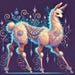 Mystical Llamas Digital Images - Etsy