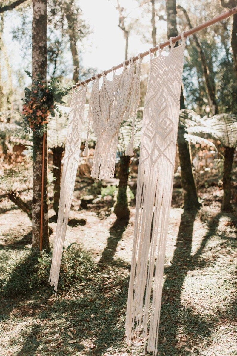 Macrame Wedding Arch Bohemian Wedding Extra Large Macrame | Etsy