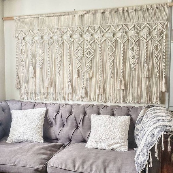Extra Large Macrame Wall Hanging - Etsy