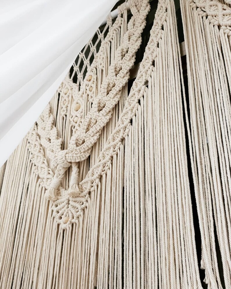 Luxurious Macrame Wedding Backdrop Macrame Wedding Arch | Etsy