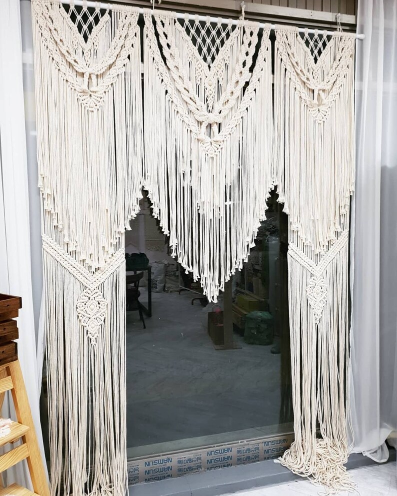 Luxurious Macrame Wedding Backdrop Macrame Wedding Arch | Etsy