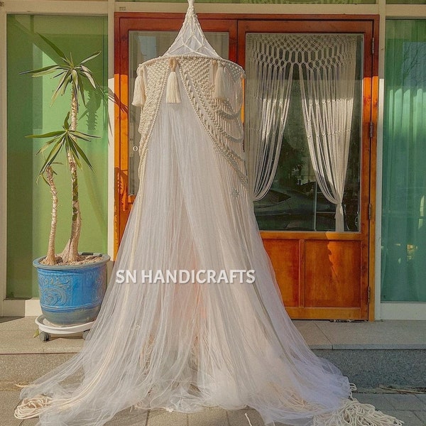 Boho Bed Canopy - Etsy