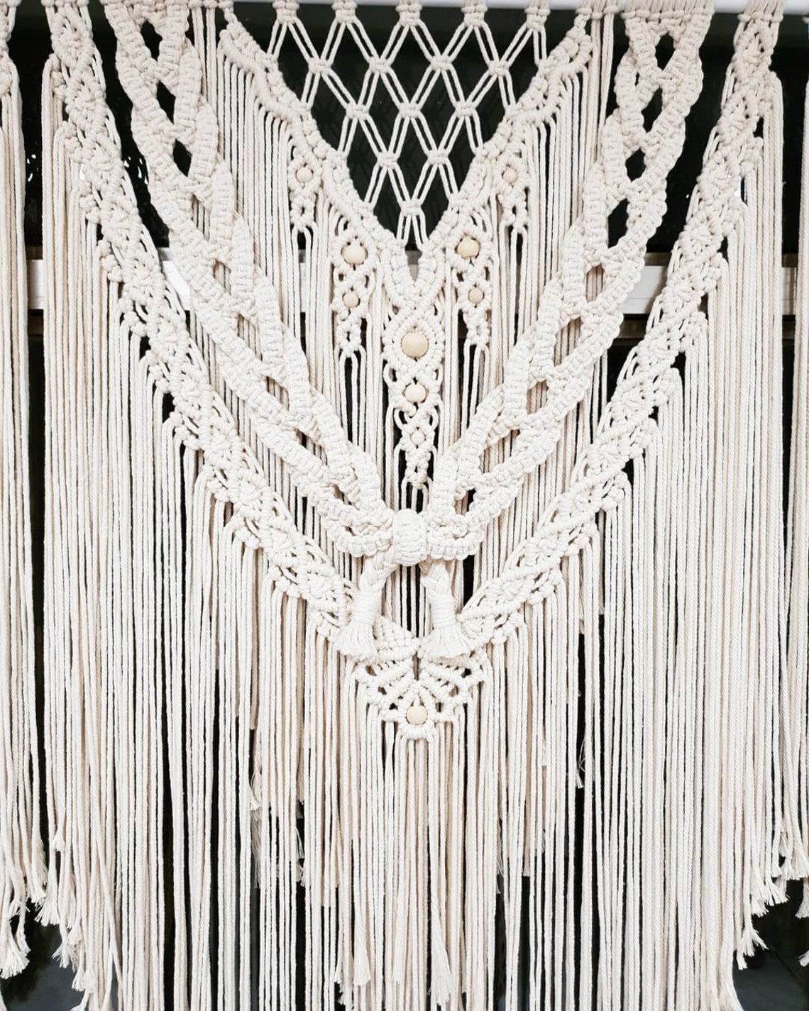 Luxurious Macrame Wedding Backdrop Macrame Wedding Arch | Etsy