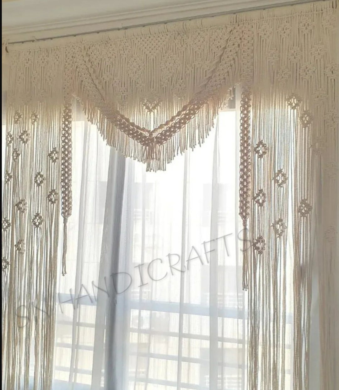 Beautiful Macrame Wedding Arch Arbor // Macrame Wall Hanging - Etsy