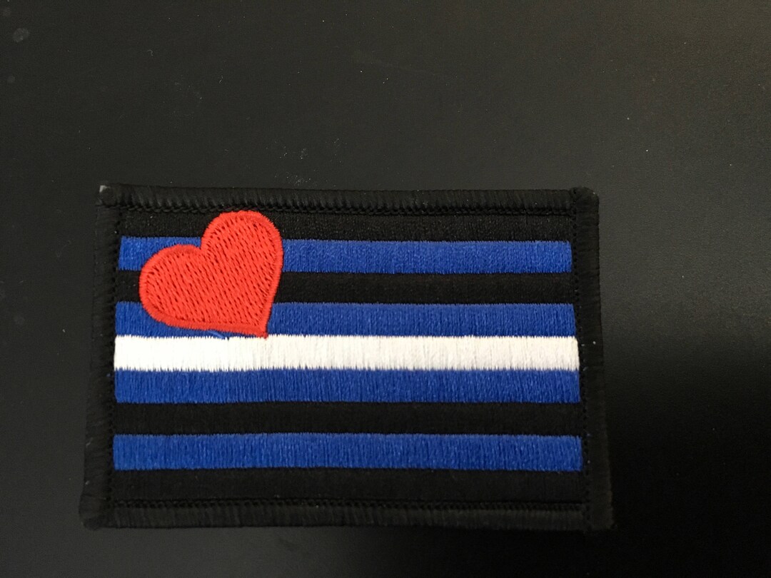 Leather Pride Patch 3x2 - Etsy