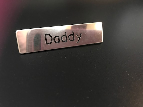 Daddy Bar Pin | Etsy
