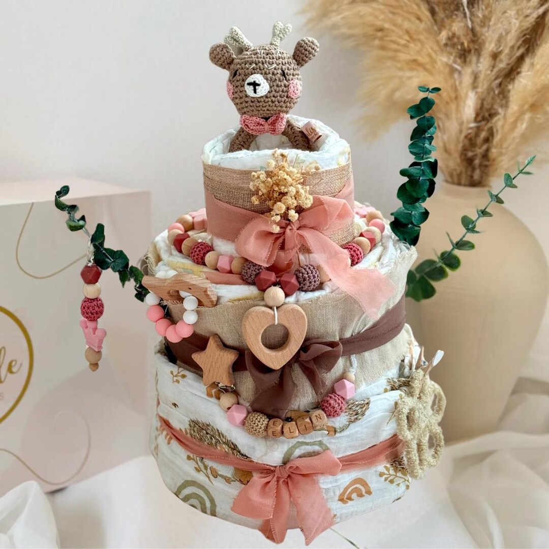 Diaper Cake Baby Gift - Etsy