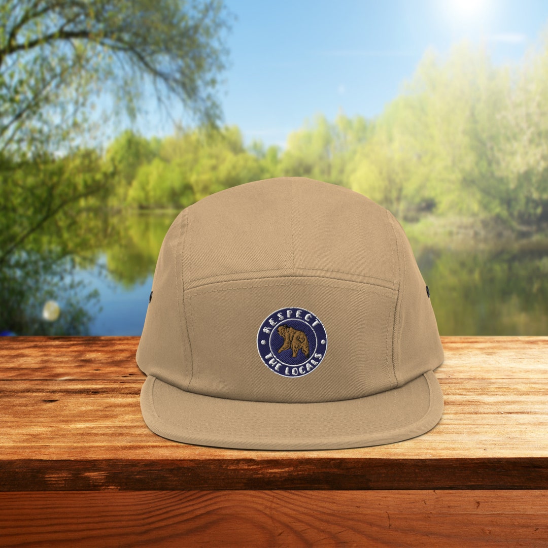 Respect the Locals Five Panel Cap | Animal Lovers Wildlife Bears ...