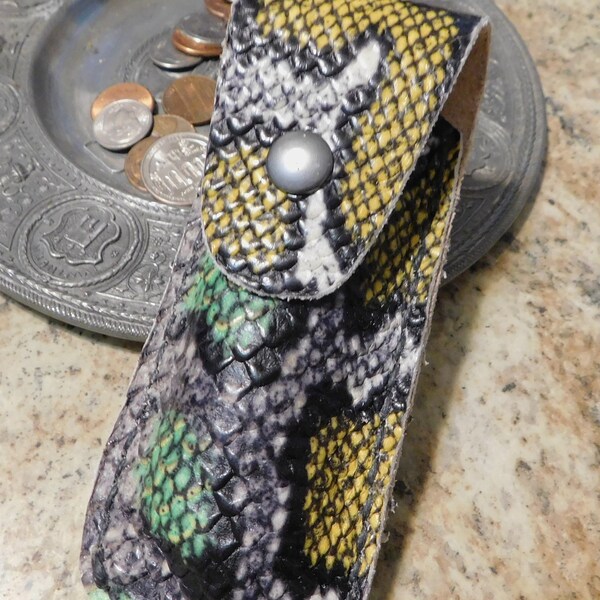 Snake Skin Knife Sheath - Etsy