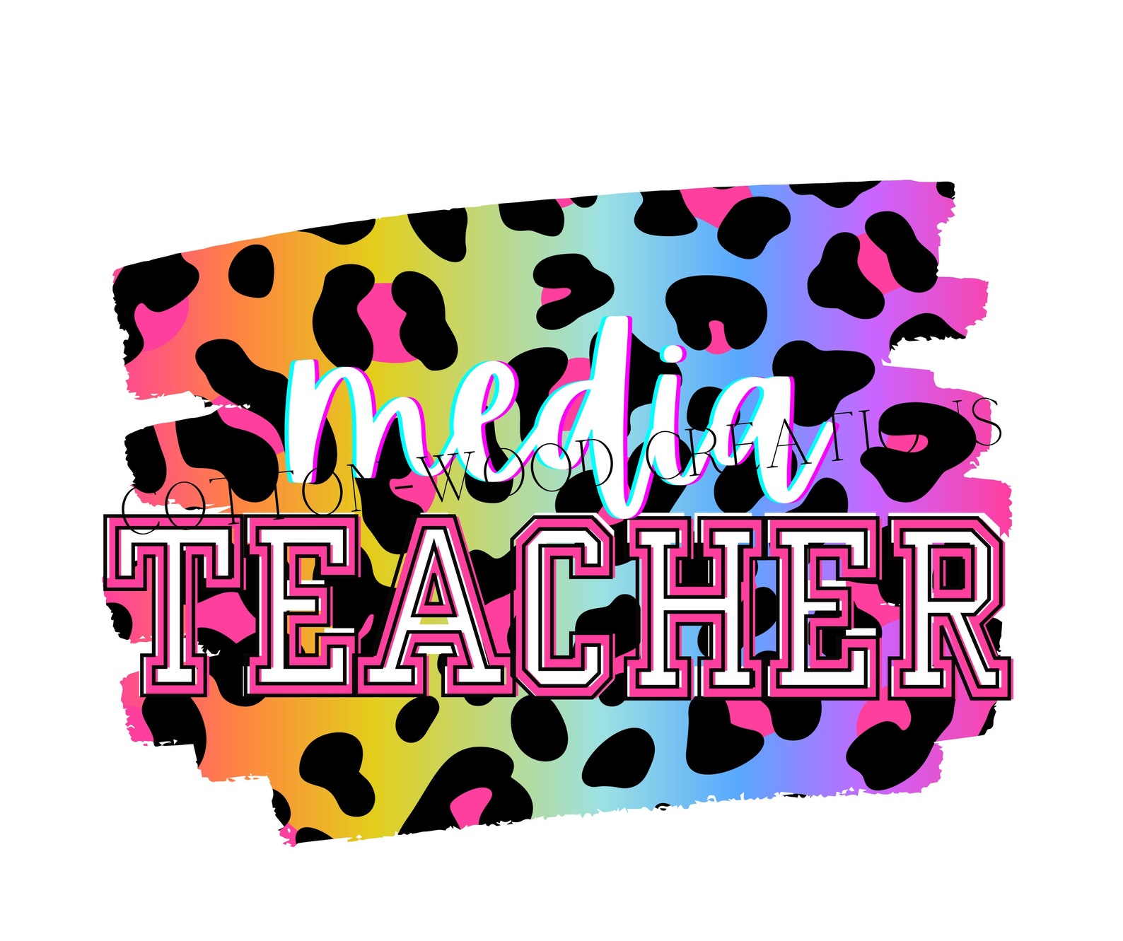 Teacher Design - Media Specialist - Librarian - Leopard Print - Lisa ...