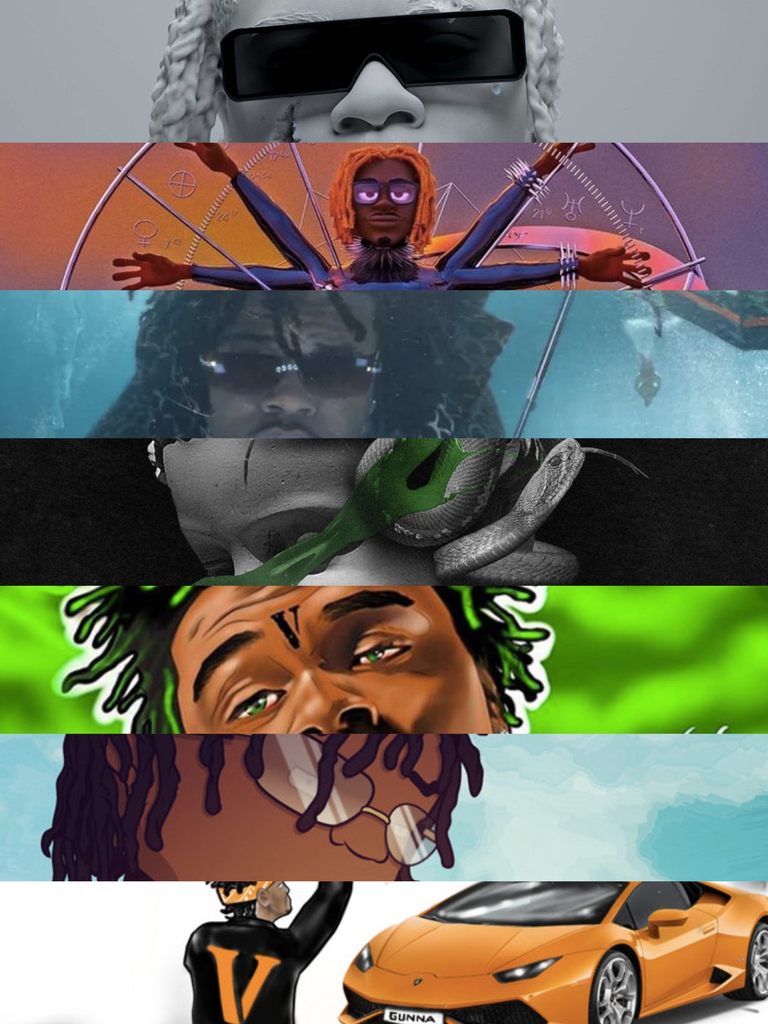 Rap Poster Hip-hop Poster Gunna Poster Gunna Album Poster - Etsy