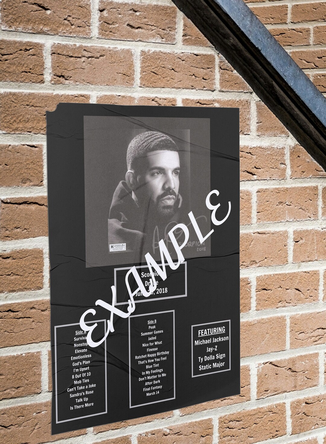 Custom Music Album Poster: Personalized Album Art, Rap Poster, Custom ... Custom Music Album Poster: Personalized Album Art, Rap Poster, Custom ...